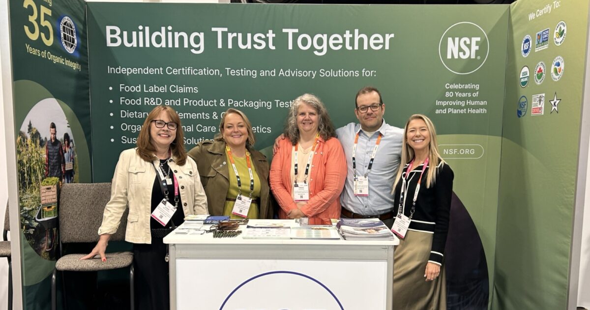 Celebrating Organic Month and QAI's 35th Anniversary with NSF | NSF