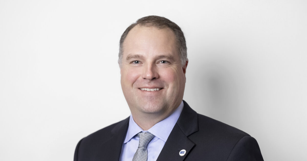 NSF Appoints Steve Haan as Vice President of its Water… | NSF