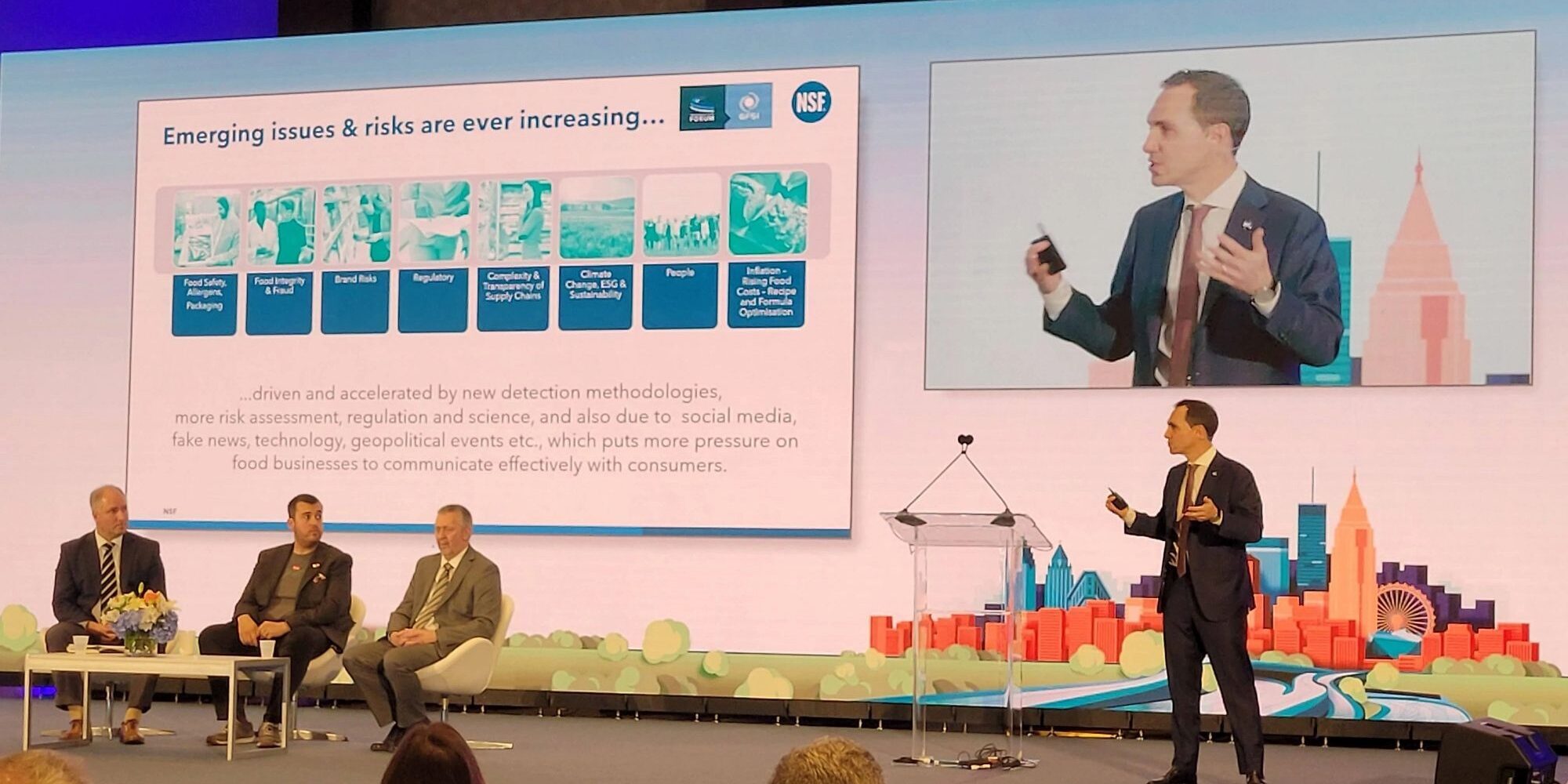 Sharing Industry Insights at the 2023 GFSI Conference | NSF